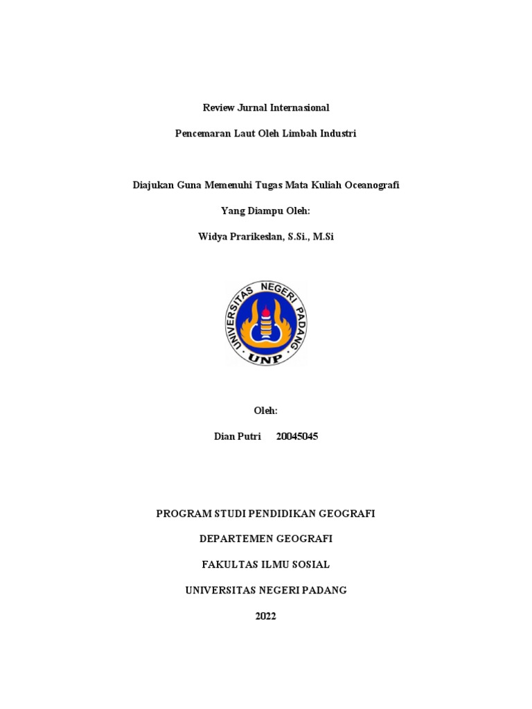 Review Jurnal Internasional Hari Ini | PDF | Griya & Taman