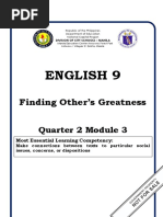 English 9 q3 Module 2 | PDF | Bias | Prejudices