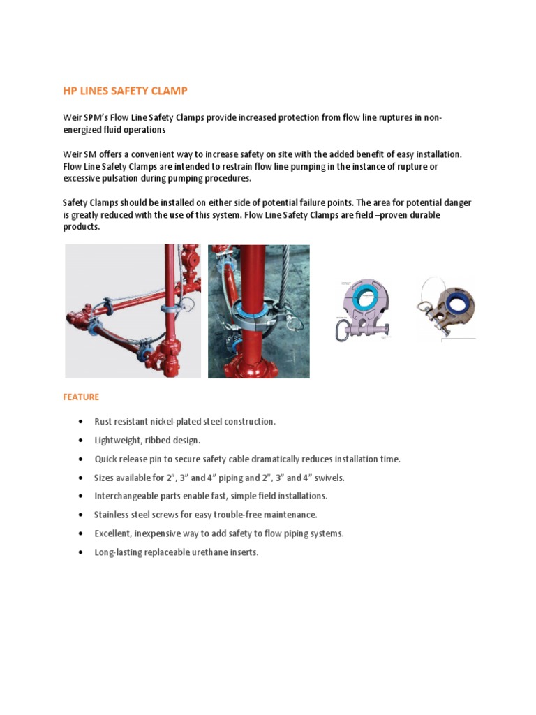 5 - HP Lines Safety Clamp | PDF