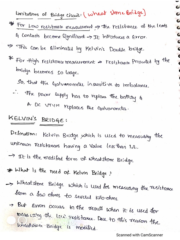 Kelvin Bridge & Double Bridge | PDF