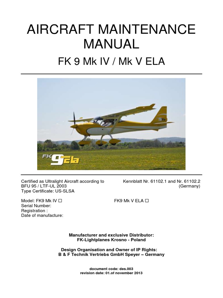 Aircraft Maintenance Manual | PDF | Flight Control Surfaces | Weight