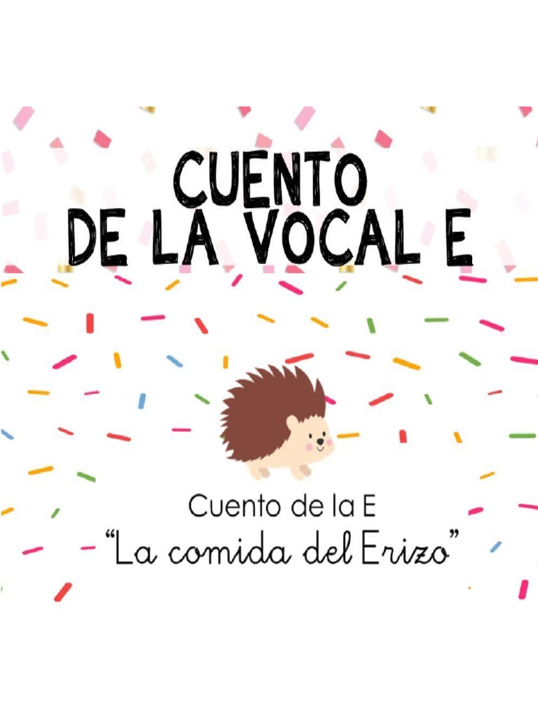 Cuento de La Vocal E | PDF