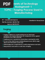 Forging Calculations | PDF | Forging | Steel