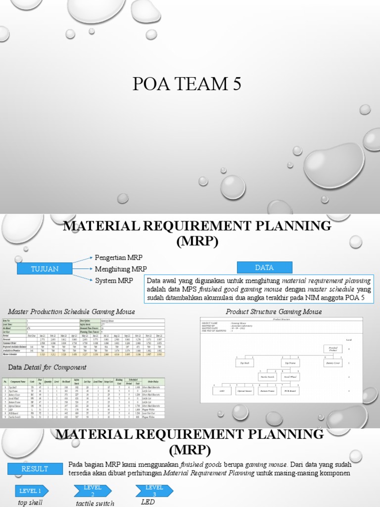 POA Team 5 Modul 5-6 | PDF