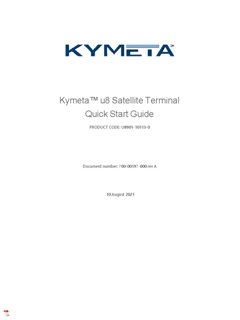 U8 Terminal Instalation Guide | PDF