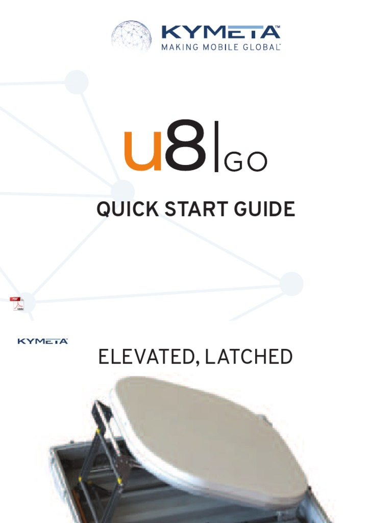 Kymeta U8 Go Instalation Guide | PDF | Screw | Mechanical Engineering