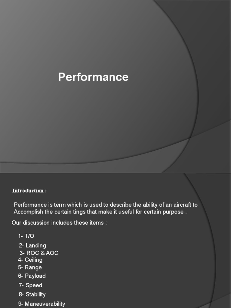 Aircraft Performance PPL | PDF | Runway | Takeoff