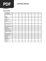 APACHE II Pancreatitis | PDF