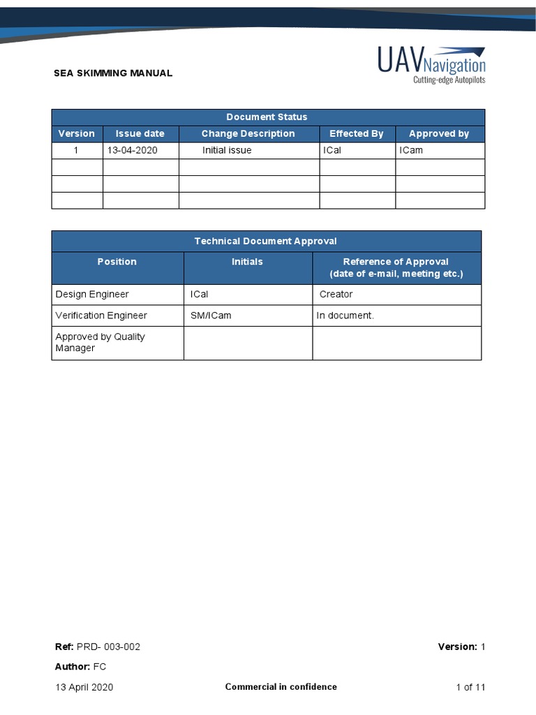 Sea Skimming Manual - V8.8 | PDF | Altimeter | Radar