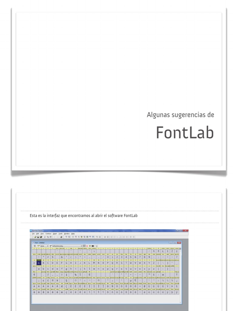 Font Lab | PDF | Tipografía | Texto