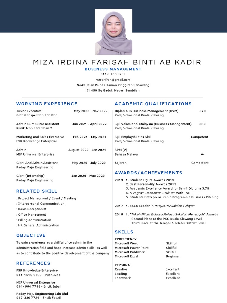 Miza Irdina Farisah BT Ab Kadir | PDF