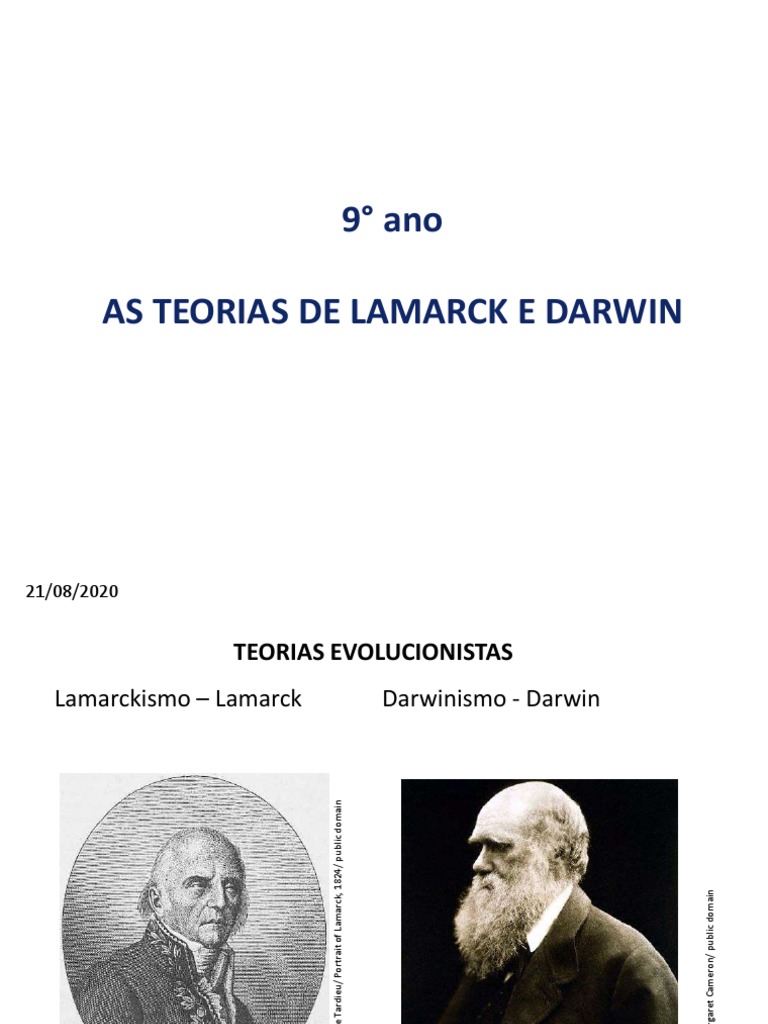 Darwin e Lamarck | PDF