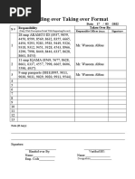 Vehicle Handover Form | PDF | Vehicles | Land Vehicles