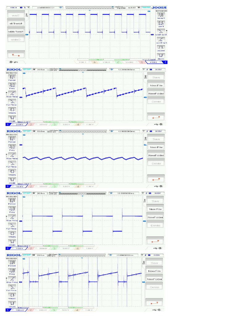 Waveforms Exp3 Buck Boost | PDF