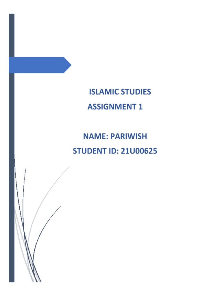 Isl Assignment 1 | PDF | Prophets And Messengers In Islam | Quran