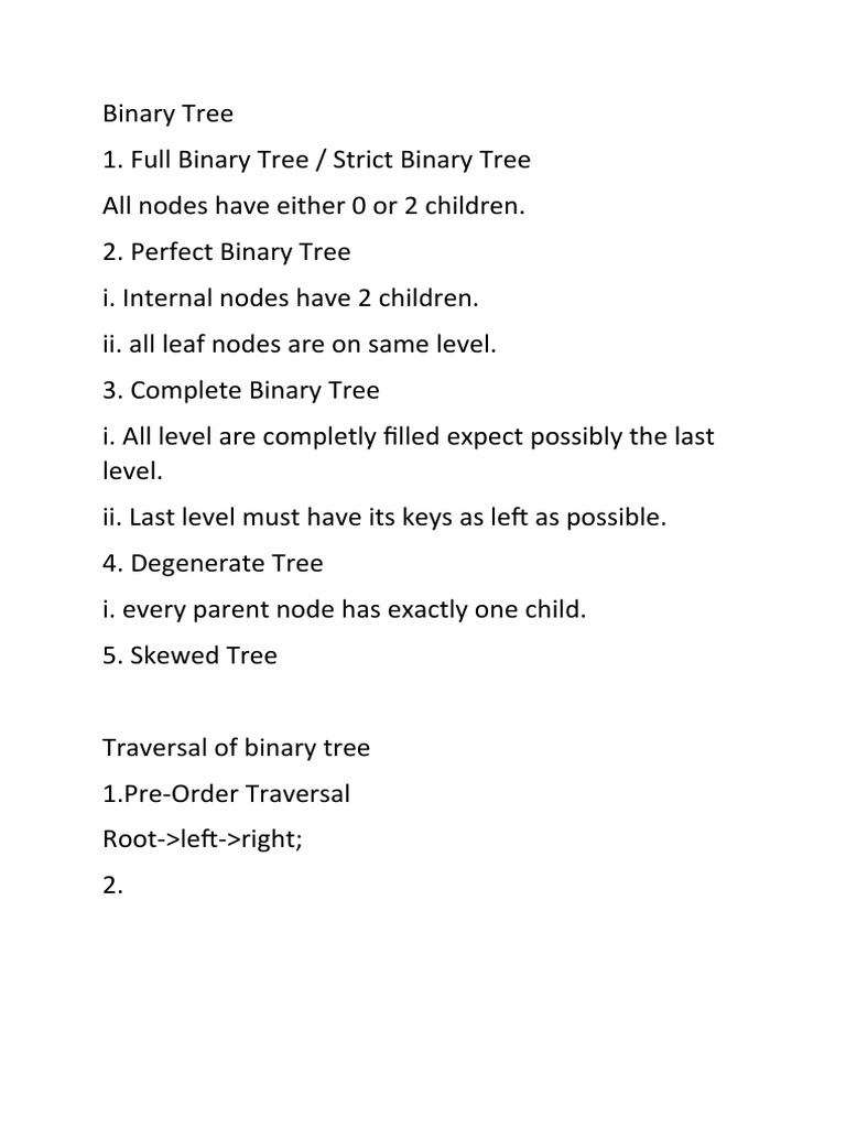 Binary Tree | PDF