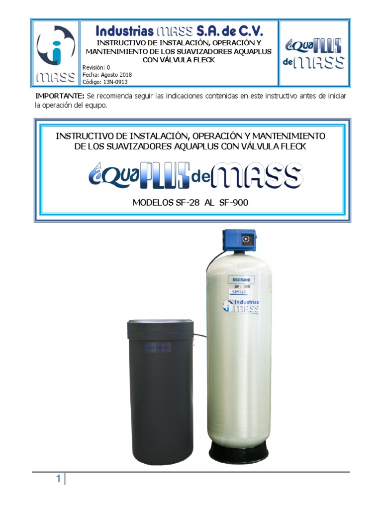 Instructivo de Instalación, Operación y Mantenimiento de Los ...