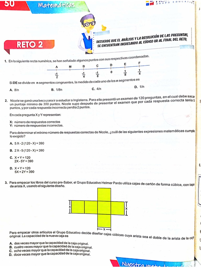 Reto 2 Matemáticas | PDF