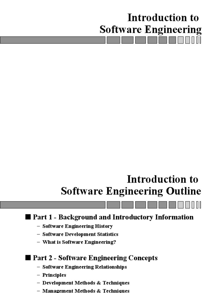 Introductionto Software Engineering | PDF