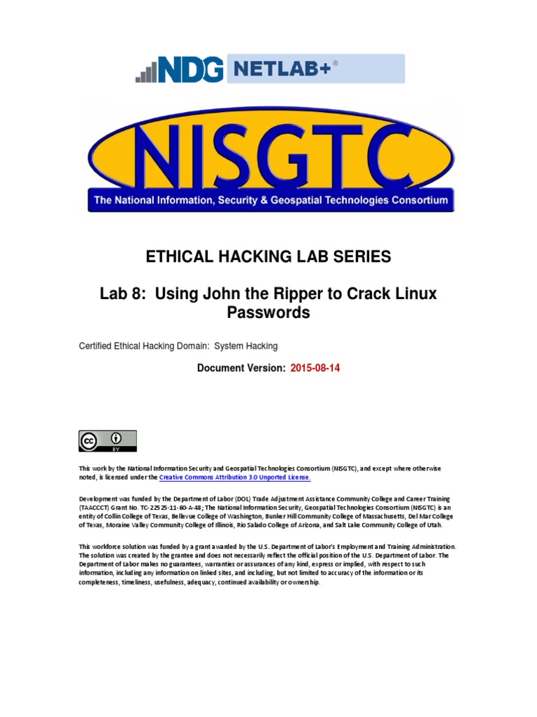 Ethical Hacking Lab 08 | PDF