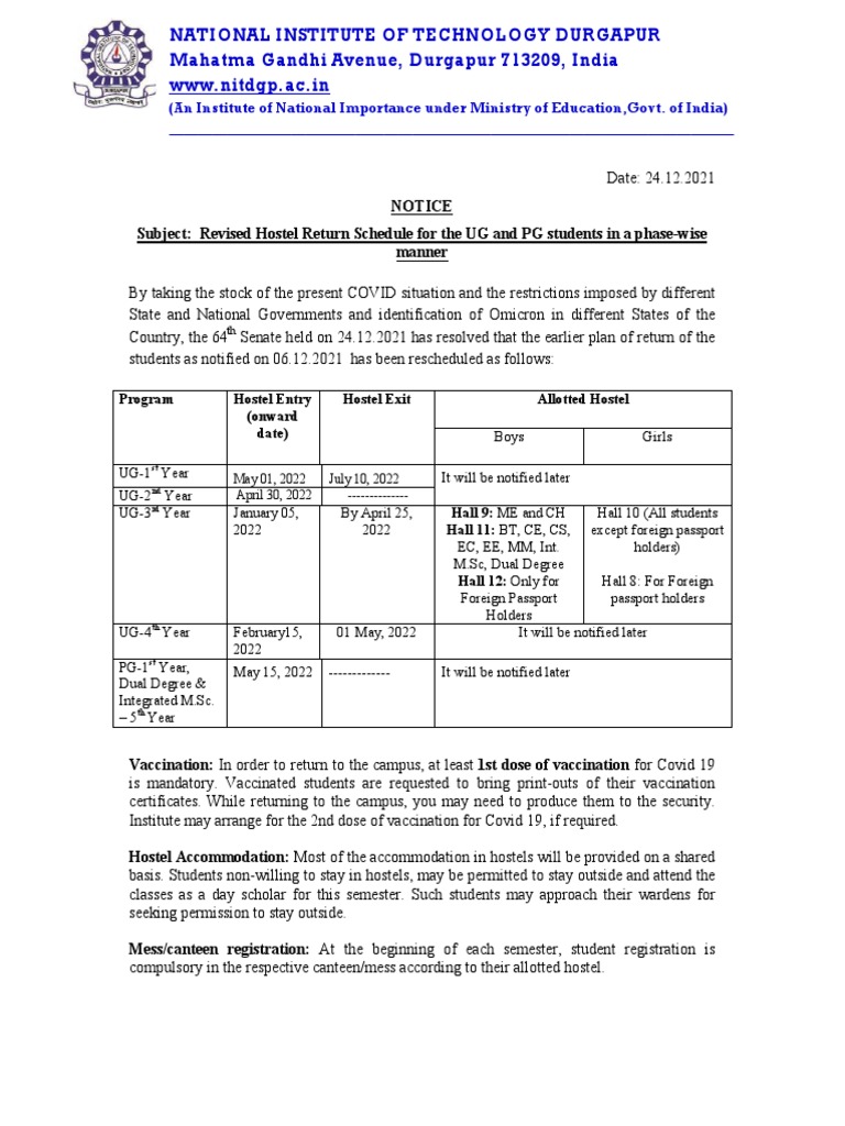 Modified Notice | PDF