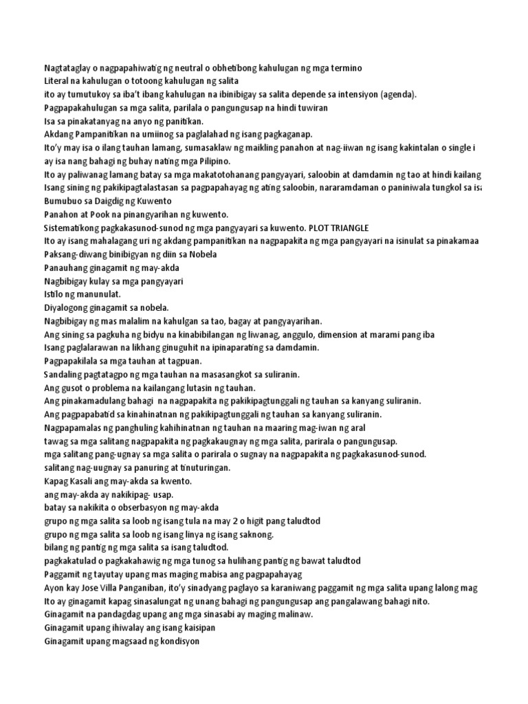 Filipino | PDF