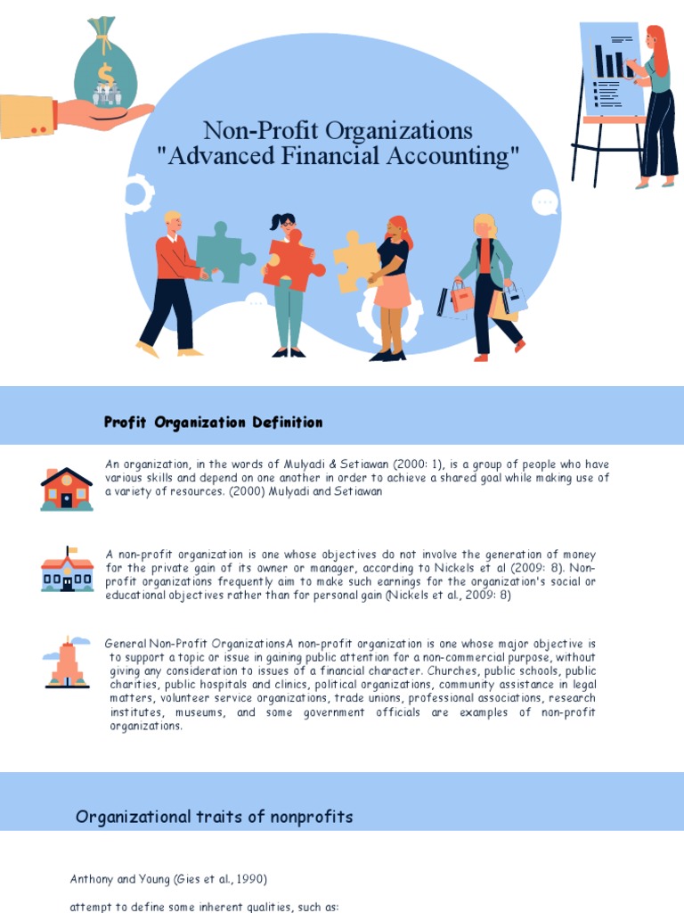 Non-Profit Organizations Guide | PDF | Nonprofit Organization | Revenue