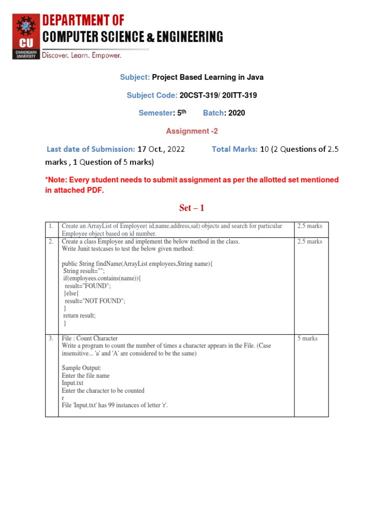 Assignment-2 PBLJ Theory | PDF | String (Computer Science) | Data Management