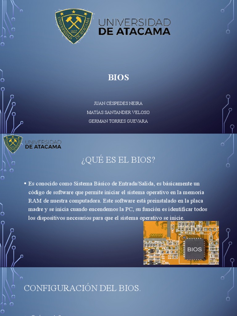 Bios | PDF | Bios | Memoria de sólo lectura