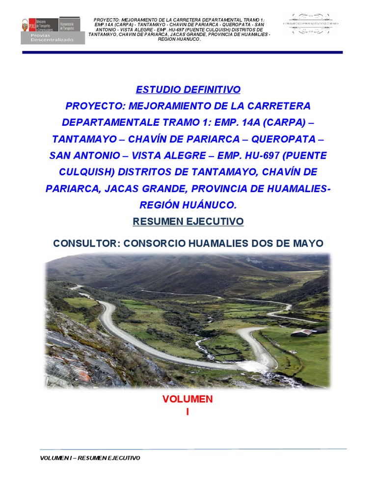 Res. Ejec. Cira Tramo 1 Julio 21 | PDF | La carretera | Infraestructura ...