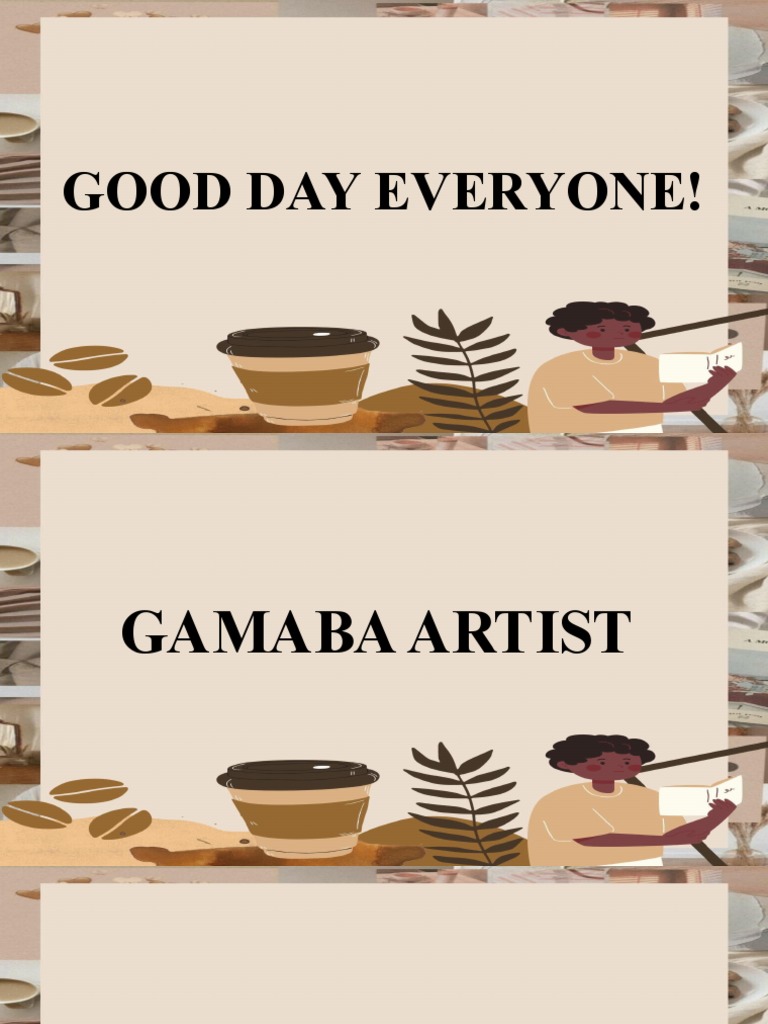 Gamaba Artist | PDF | Weaving | Philippines