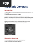 Magnetic Compass Error Explained | PDF | Compass | Force