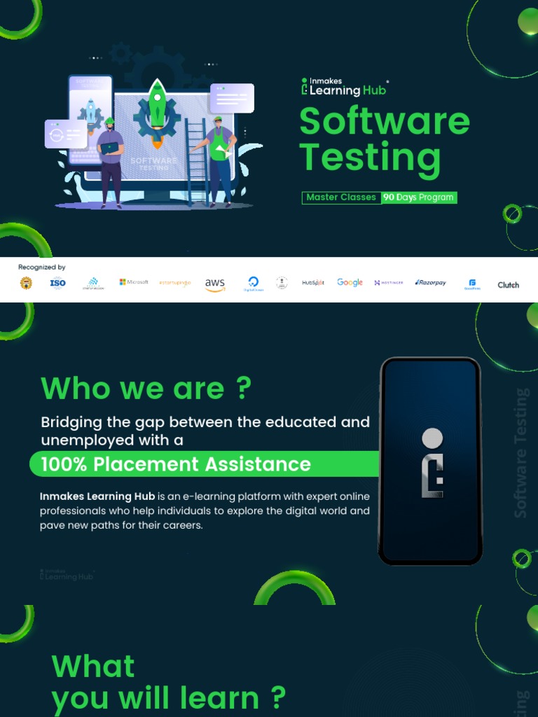 Software Testing Master Classes 90 Days Program | PDF | Selenium ...