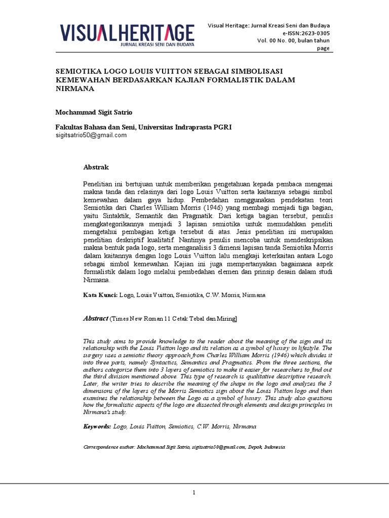 Template Visual Heritage 111 | PDF