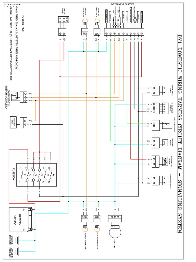Himalayan Electrical Circuit Diagram Signal | PDF