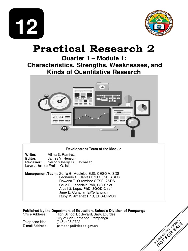 MODULE1 Characteristics Strengths Weaknesses and Kinds of Quantitative Research 1 | PDF ...