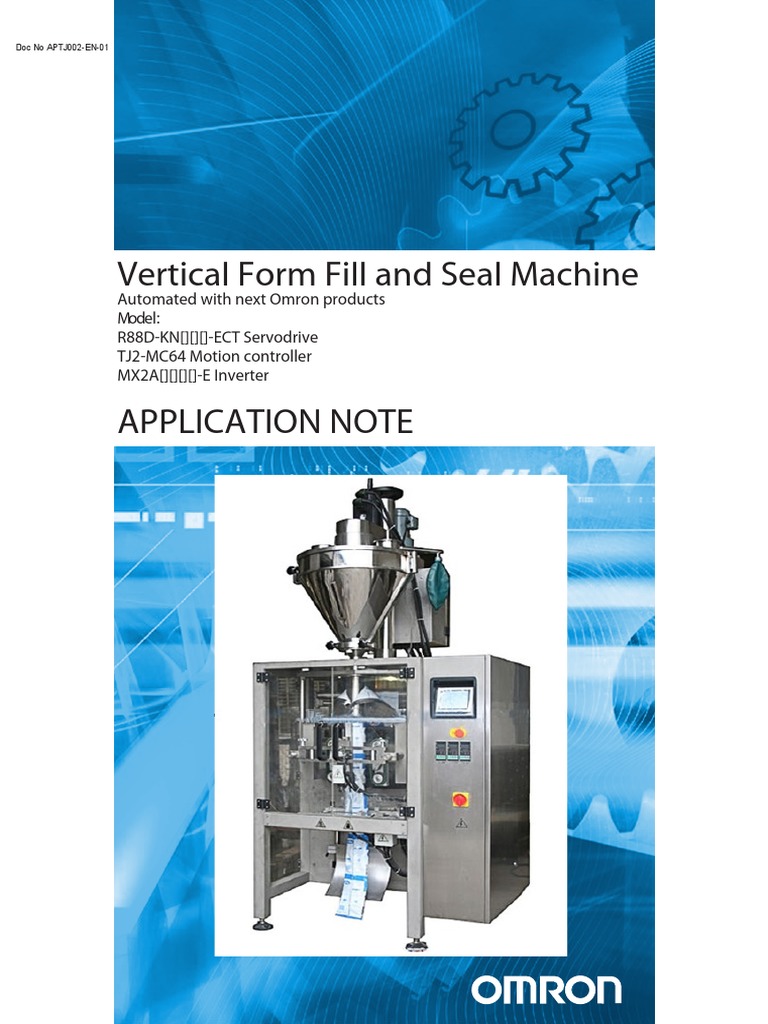 VFFS Machine Omron | PDF | Servomechanism | User Interface