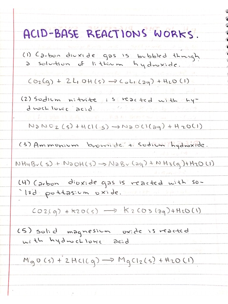 Acid Base Introduction Worksheet Acid And Base Worksheet