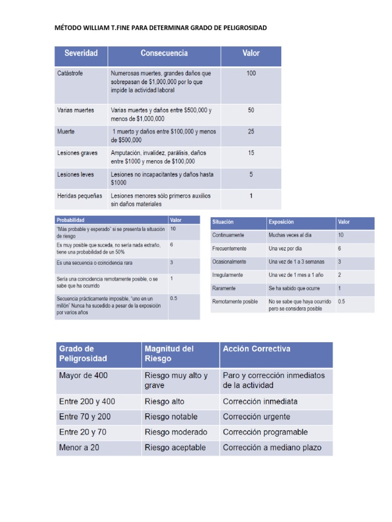 Método William T.fine | PDF