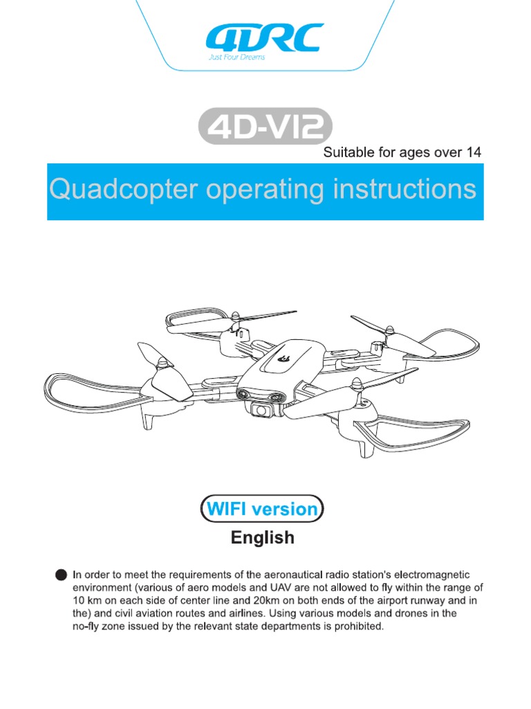 4D-V12 Wifi Version User S Manual | PDF