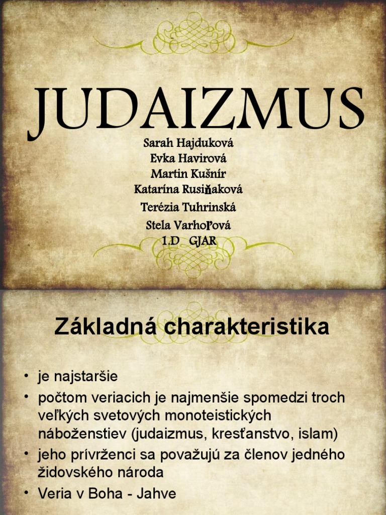 Judaizmus | PDF