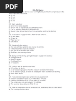 CDL General Knowledge Test Guide | PDF | Vehicles | Truck
