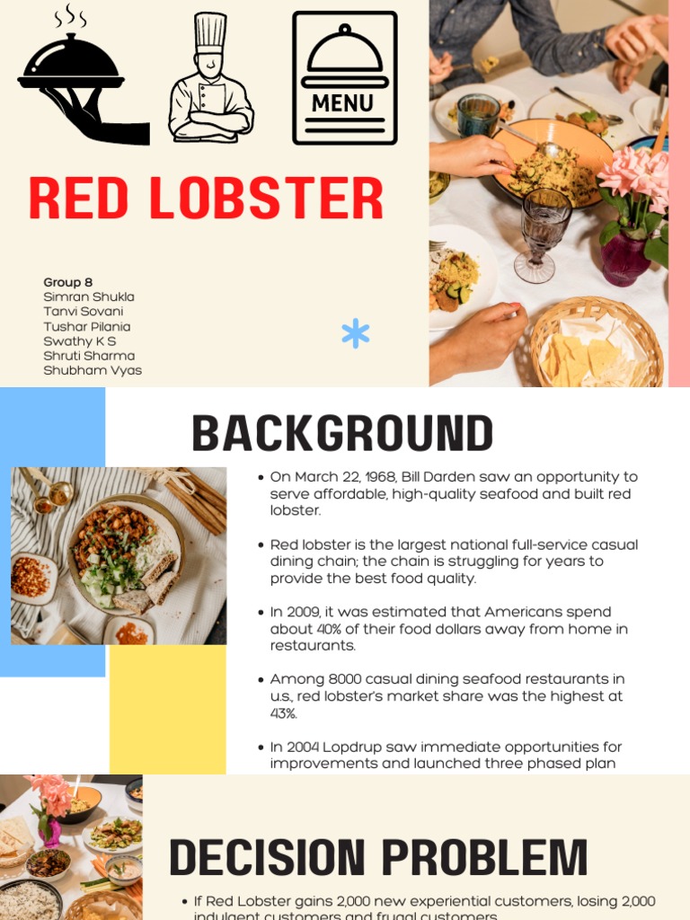 Red Lobster | PDF | Restaurants | Research And Development