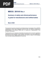 08 MDCG 2020-8 Guidance On PMCF Evaluation Report Template | PDF ...