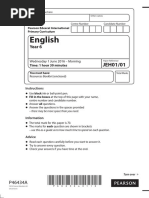 Pearson English Test Level 1 Practice | PDF