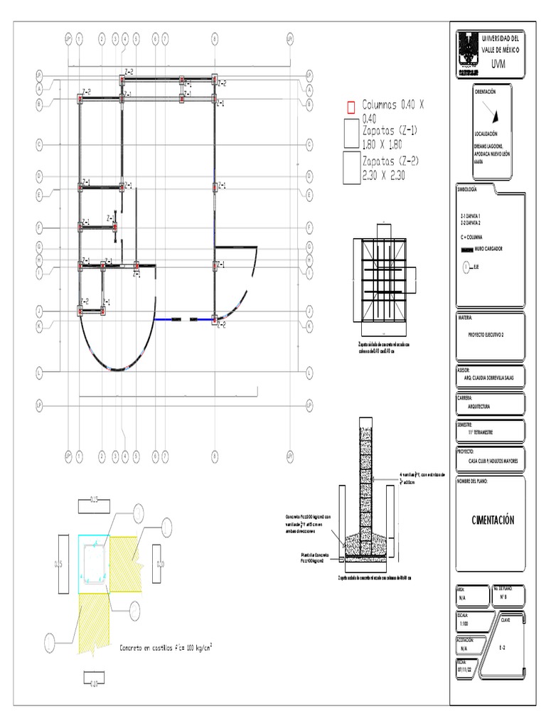 Planos Estructurales | PDF