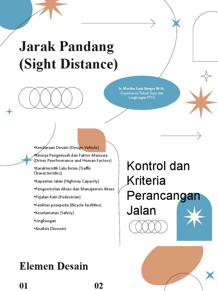3 - PPT Minggu 3 - Sight Distance | PDF