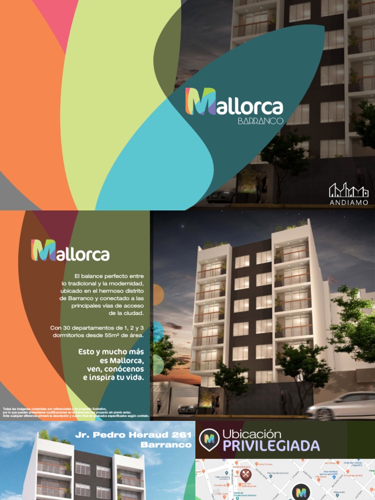 Brochure Edificio Mallorca - Entrega Inmediata | PDF | Diseño arquitectonico | Arquitectura