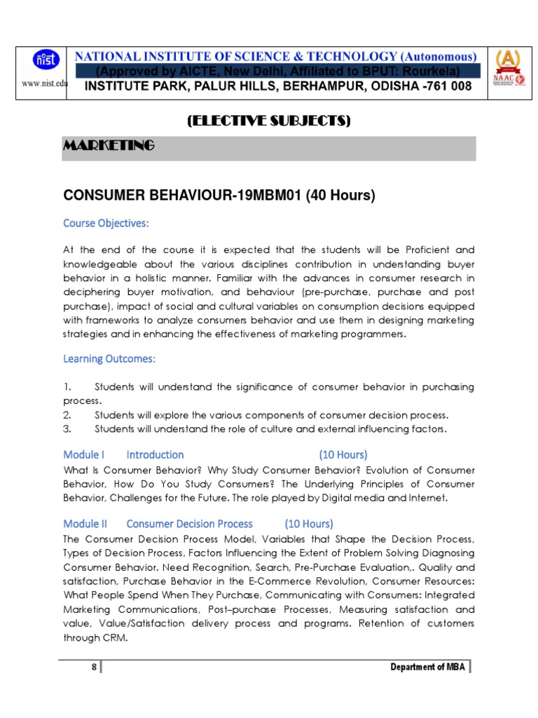 Marketing Specialization | Download Free PDF | Consumer Behaviour ...