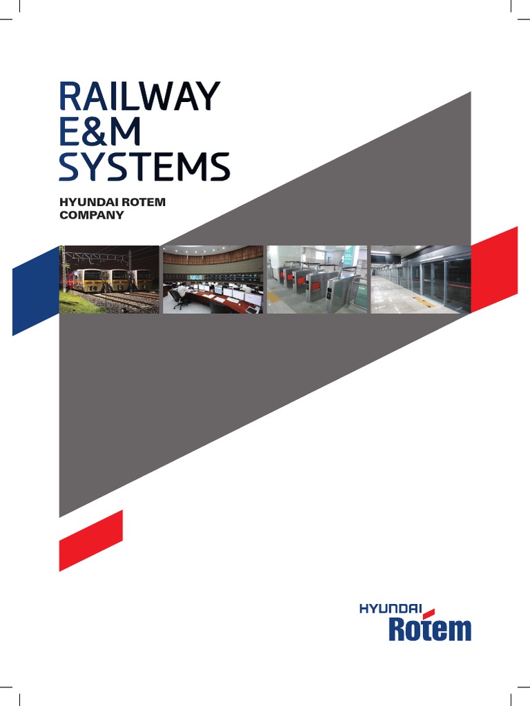 Hyundai Rotem Rail Systems | PDF | Train | Rail Transport
